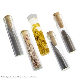 Mistborn Metals Vials, Officially Licensed Replica With Brandon ...