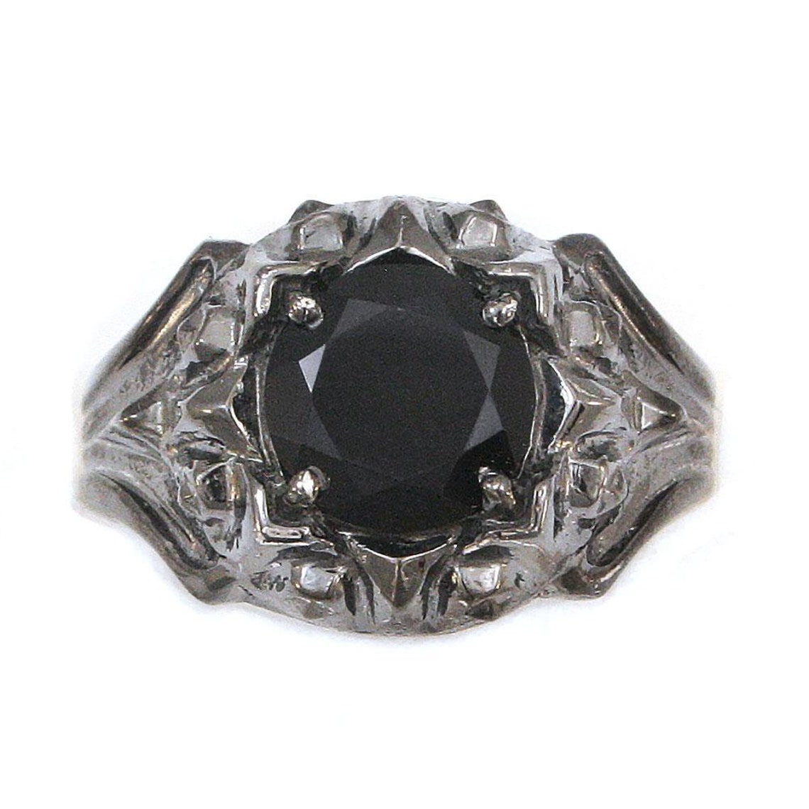 The Ring of the Nazgul One of the Nine Rings of Men - Etsy