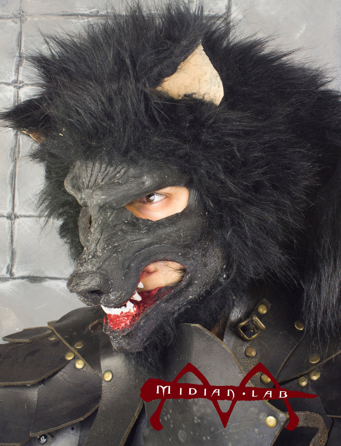 Mask Werewolf Made to Order Durable Wolf Man Full Face Mask High ...