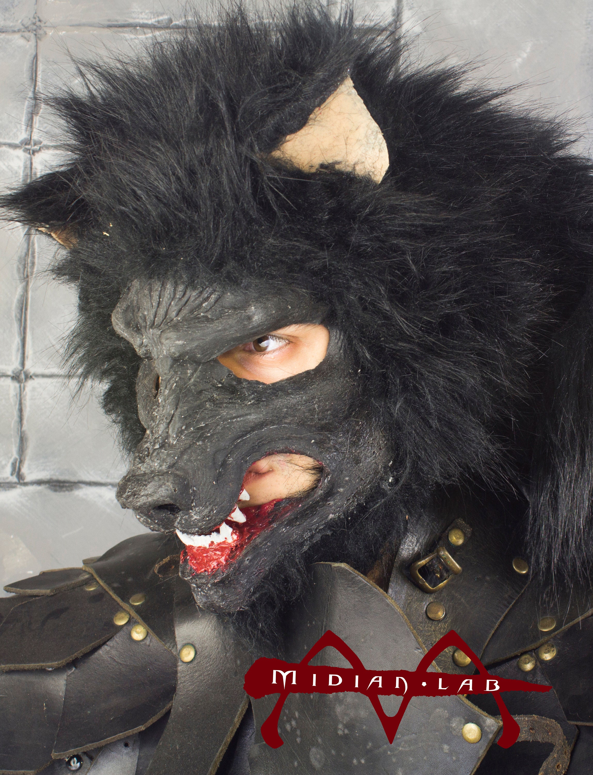Mask Werewolf Made to Order Durable Wolf Man Full Face Mask High ...