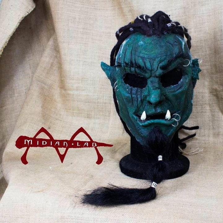 Orc Mask I Made to Order - Etsy