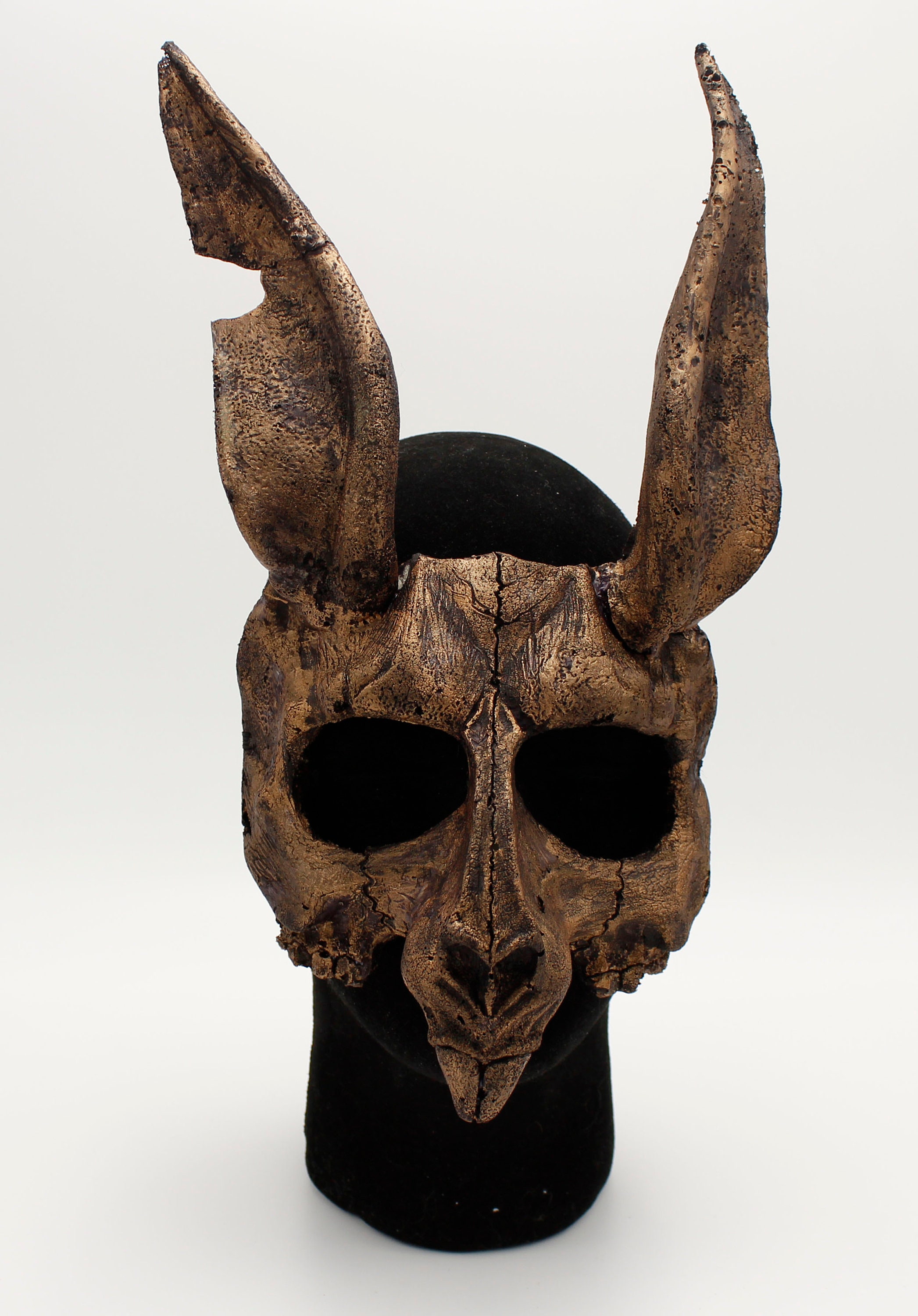 Rabbit Skull Mask Made to Order Head Hat Barbaric Bones - Etsy