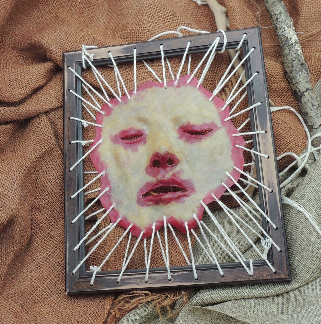 Cursed Book in Human Skin - Made to Order - Necronomicon Spell Book ...