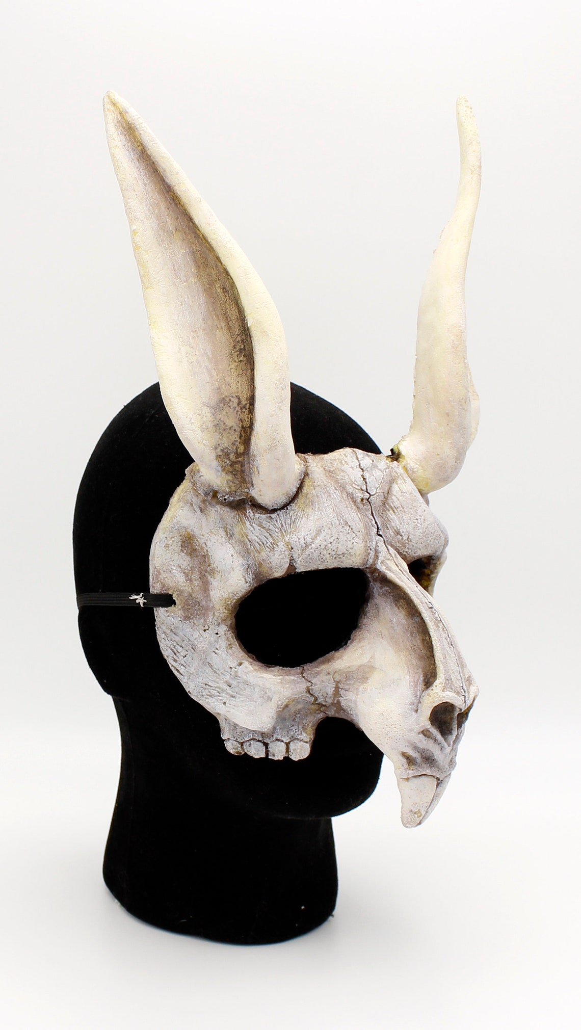Rabbit Skull Mask Made to Order Head Hat Barbaric Bones - Etsy