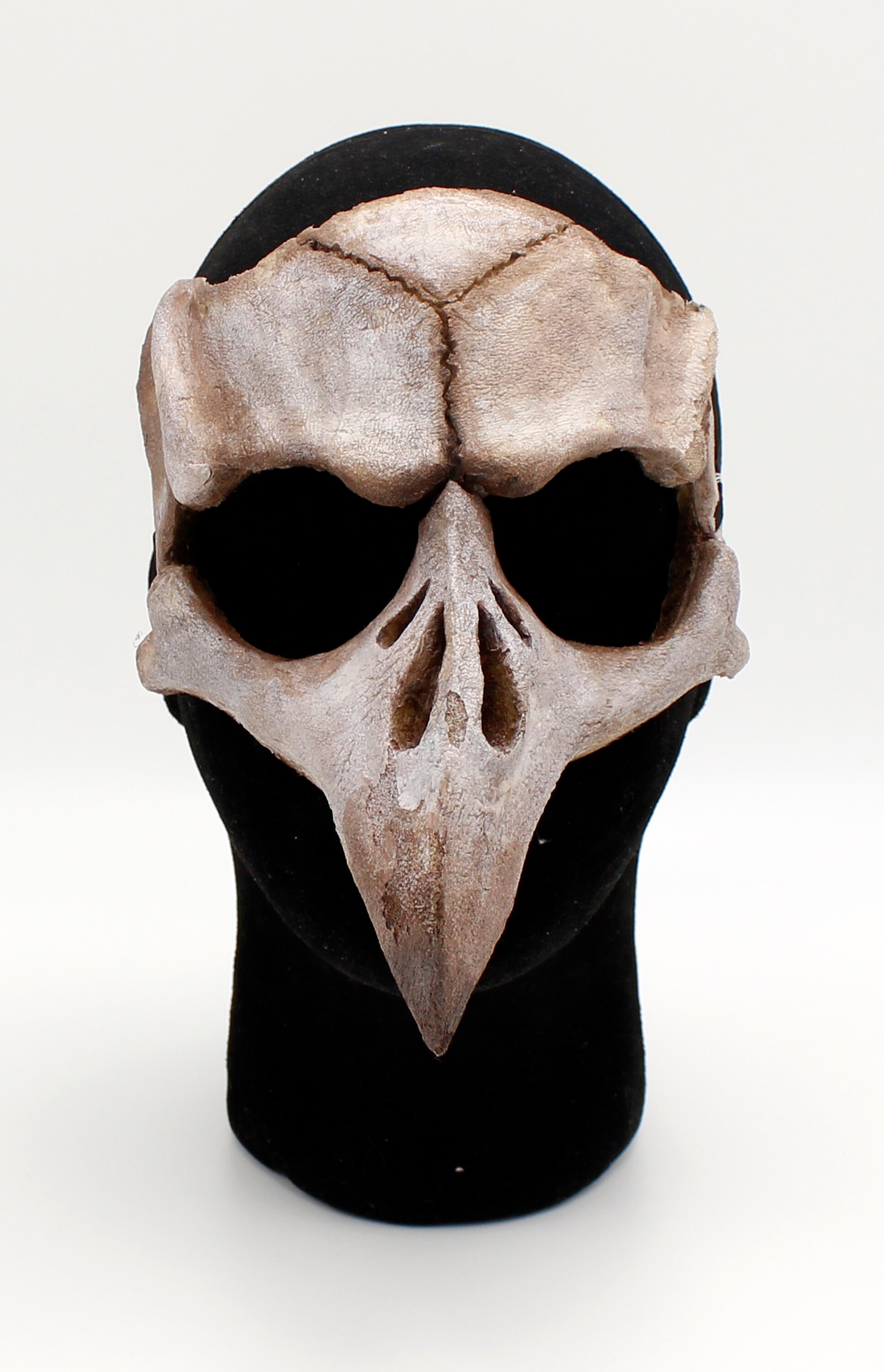 Skull Mask Raven Made to Order Horror Creepy Gothic Dark - Etsy