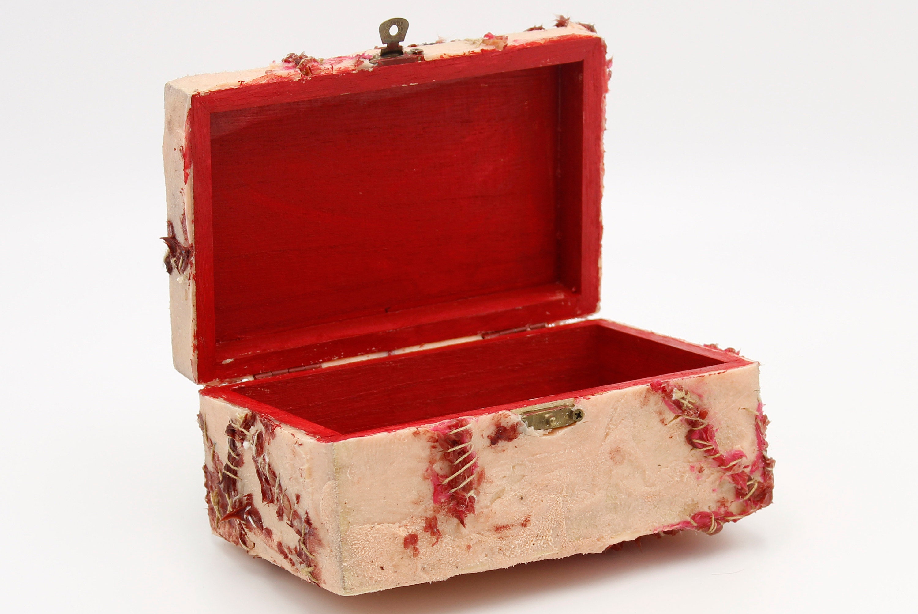 Human skin Coffer case made to order horror trophy | Etsy