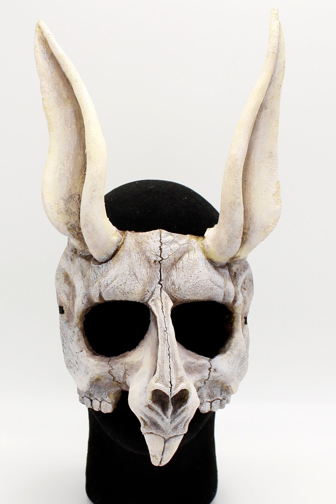 Rabbit Skull Mask Made to Order Head Hat Barbaric Bones - Etsy