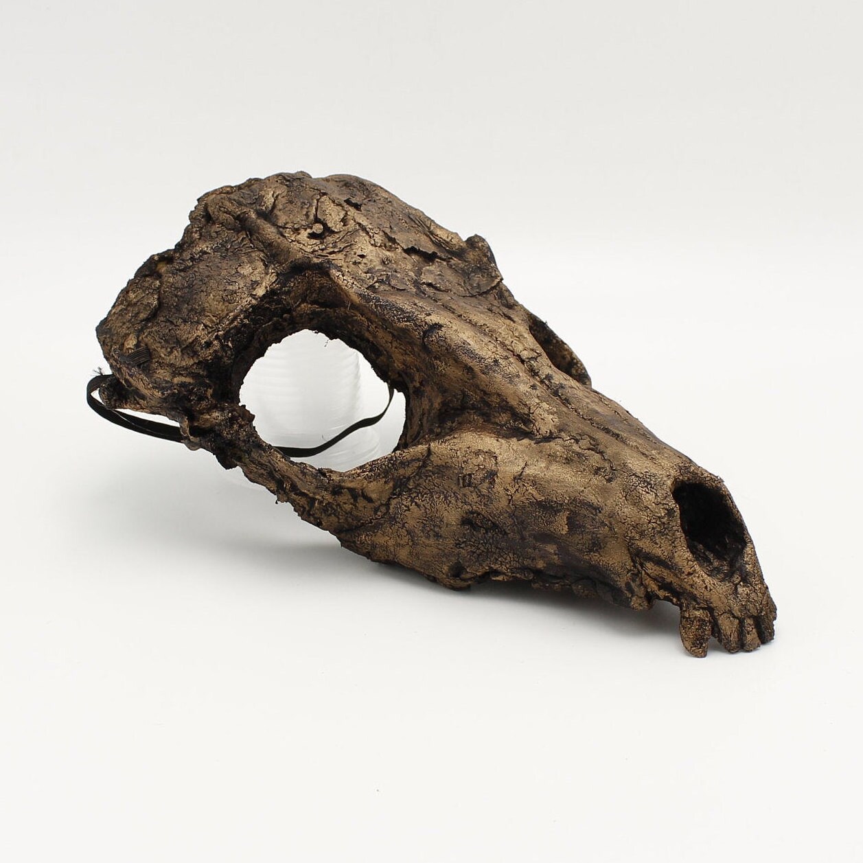 Skull Wolf Mask Made to Order Macabre Elegant Wolf Man - Etsy