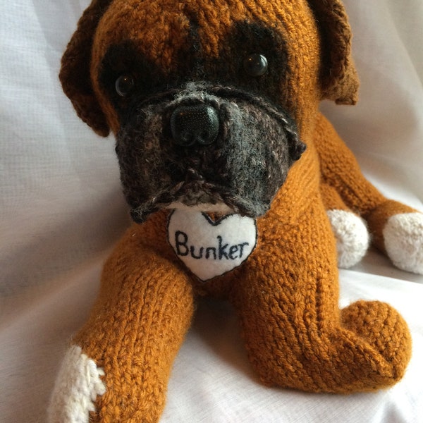 Boxer dog - Etsy