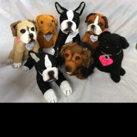 Boxer Dog Plushie, Boxer Dog Lovers Gift, Dog Lovers Gift, Boxer Dog ...
