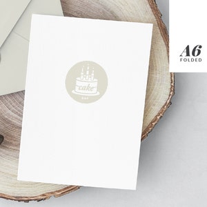 Happy Cake Day • Birthday Greeting Card Printable Instant Download ...