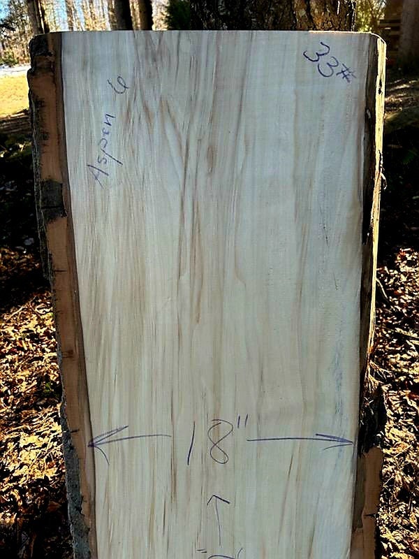 Live Edge Aspen Slab - Etsy