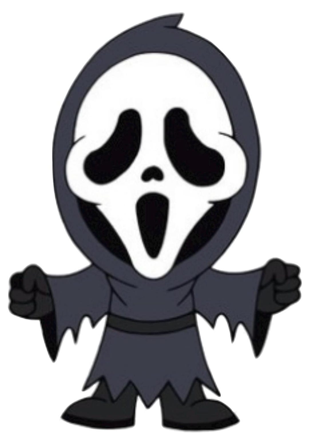 Cartoon Scream Yard Art File - Etsy