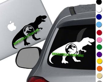 T rex decal | Etsy