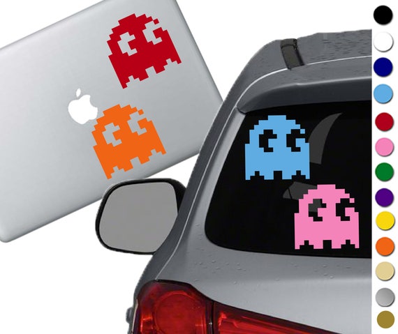 Video Game Ghost Decal Sticker for Cars Laptops 3DS Phones - Etsy