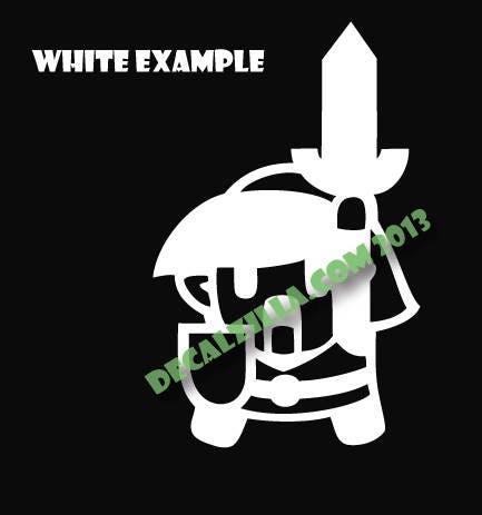 Legend of Zelda Link Decal Sticker For cars laptops | Etsy