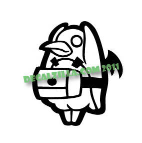 Disgaea Prinny Spin Decal Sticker for Cars Laptops Phones | Etsy