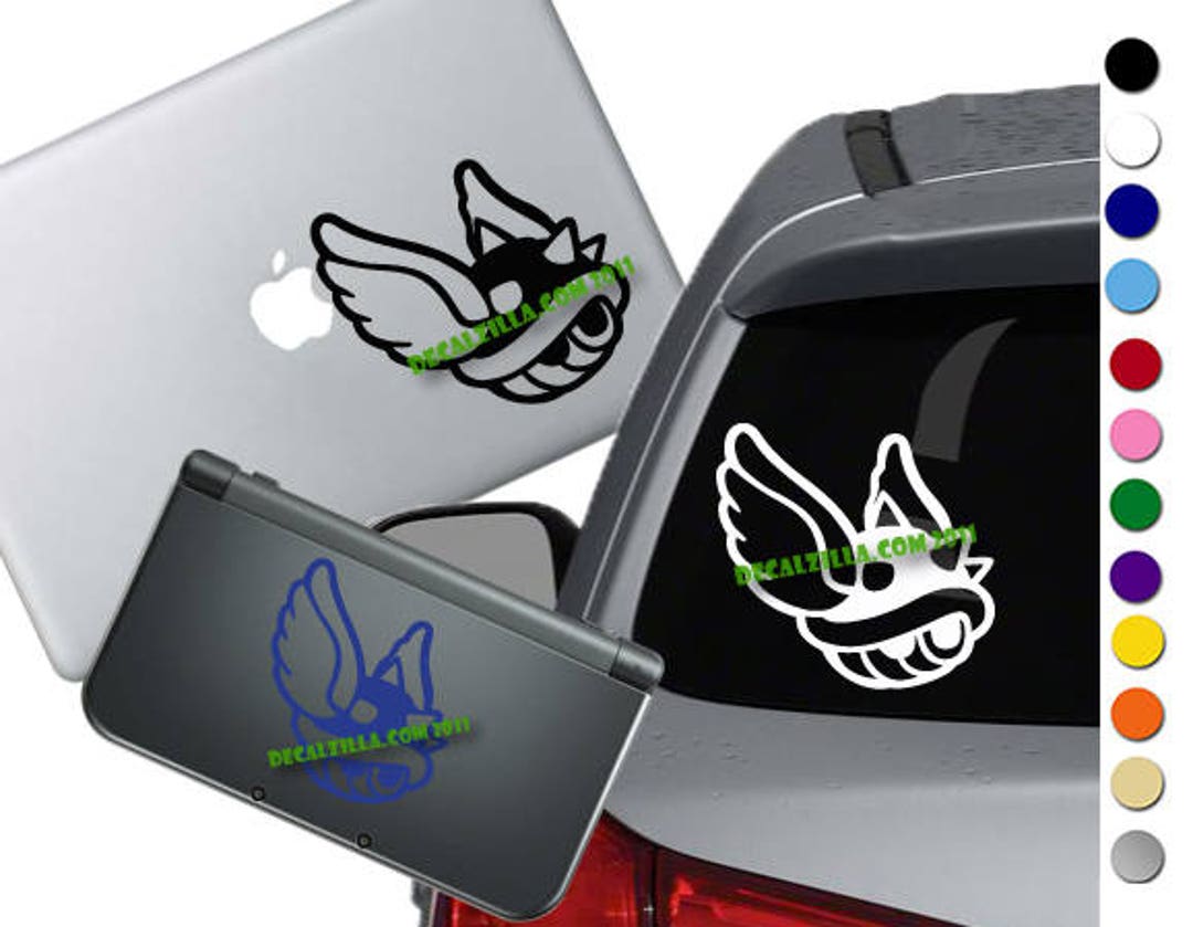 Blue Shell Mini Decal Sticker - for Cars, Laptops, Phones and More! - Etsy