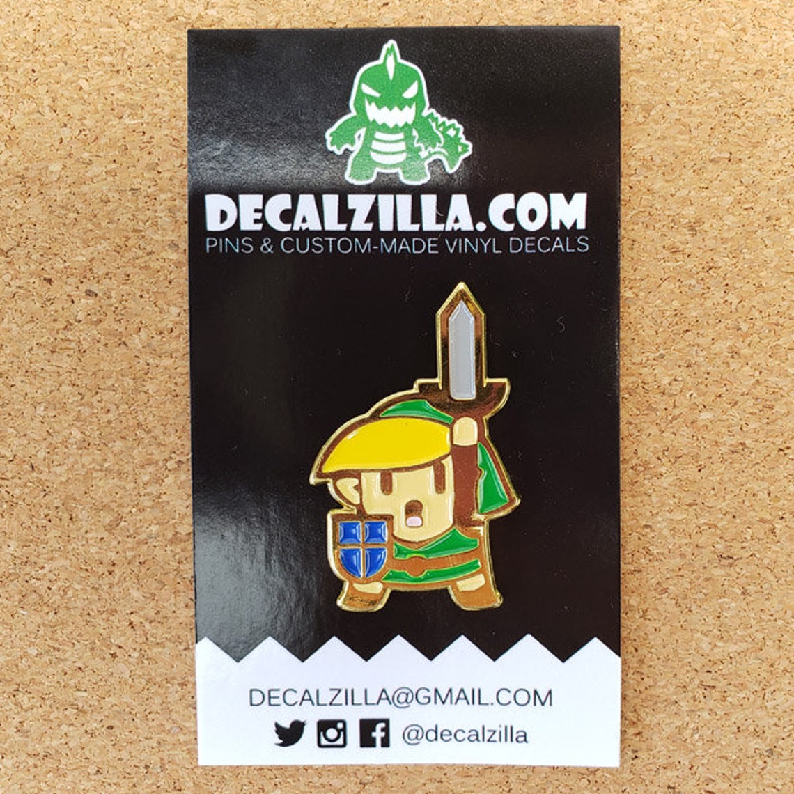 Legend of Zelda- Link Enamel Pin for Clothes, Backpacks and More! - Etsy