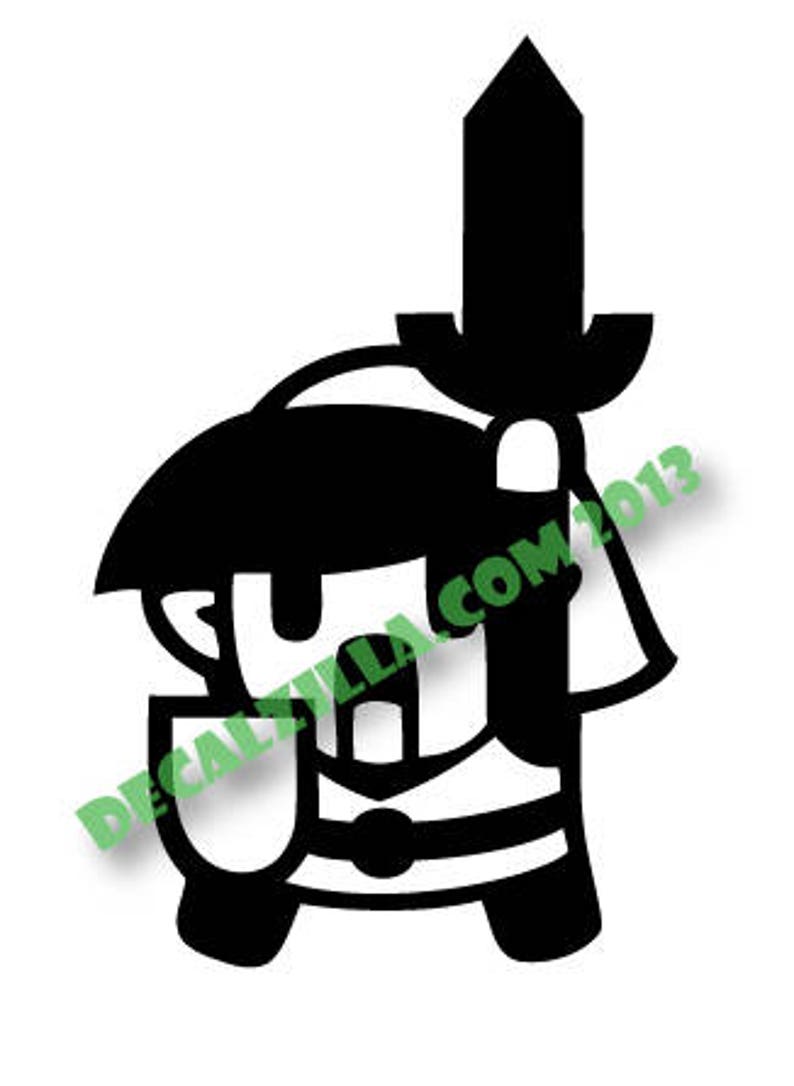 Legend of Zelda Link Decal Sticker for Cars Laptops - Etsy