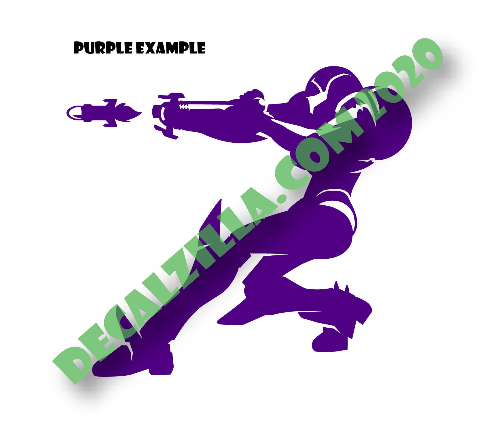 Metroid Samus Vinyl Decal Sticker For cars laptops | Etsy