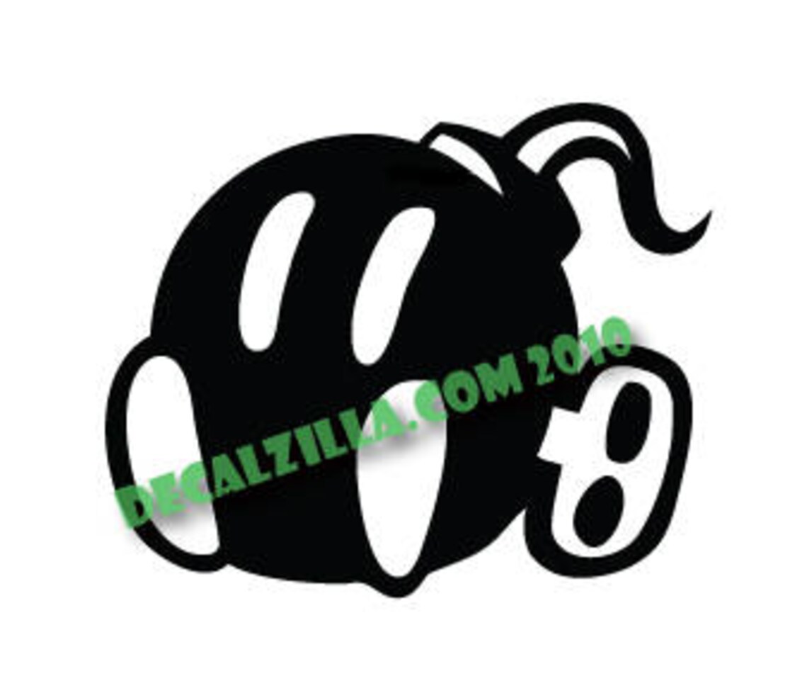 Bob Omb Decal Sticker for Cars Laptops Phones and More - Etsy