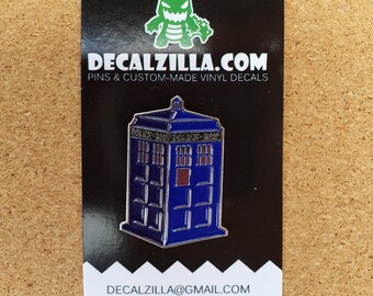 Tardis Pin - Etsy