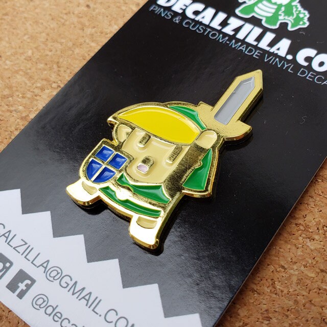 Legend of Zelda- Link Enamel Pin for Clothes, Backpacks and More! - Etsy