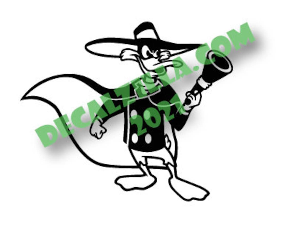 Darkwing Duck - Vinyl Decal Sticker - for Cars, Laptops, Windows, Water ...