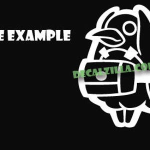 Disgaea Prinny Spin Decal Sticker - for Cars, Laptops, Phones and More ...