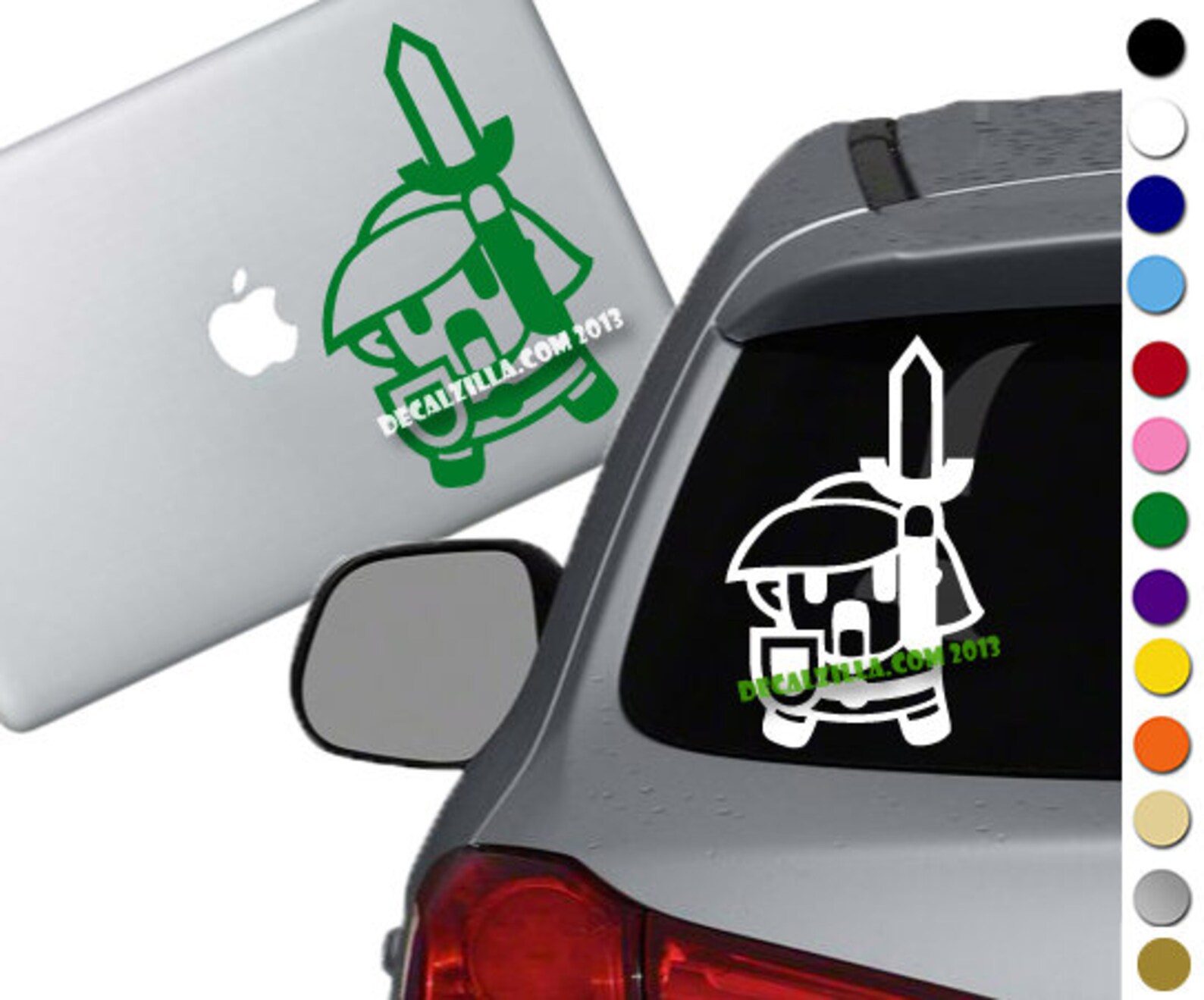 Legend of Zelda Link Decal Sticker-for Cars Laptops 3DS - Etsy UK