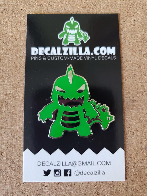 Godzilla Hard Enamel Pin Perfect for Backpacks Clothes and - Etsy