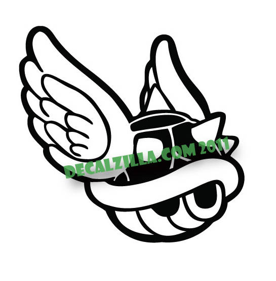 Blue Shell Decal Sticker for Cars Laptops Phones and More - Etsy