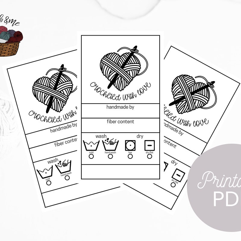 Crochet Tags - Etsy