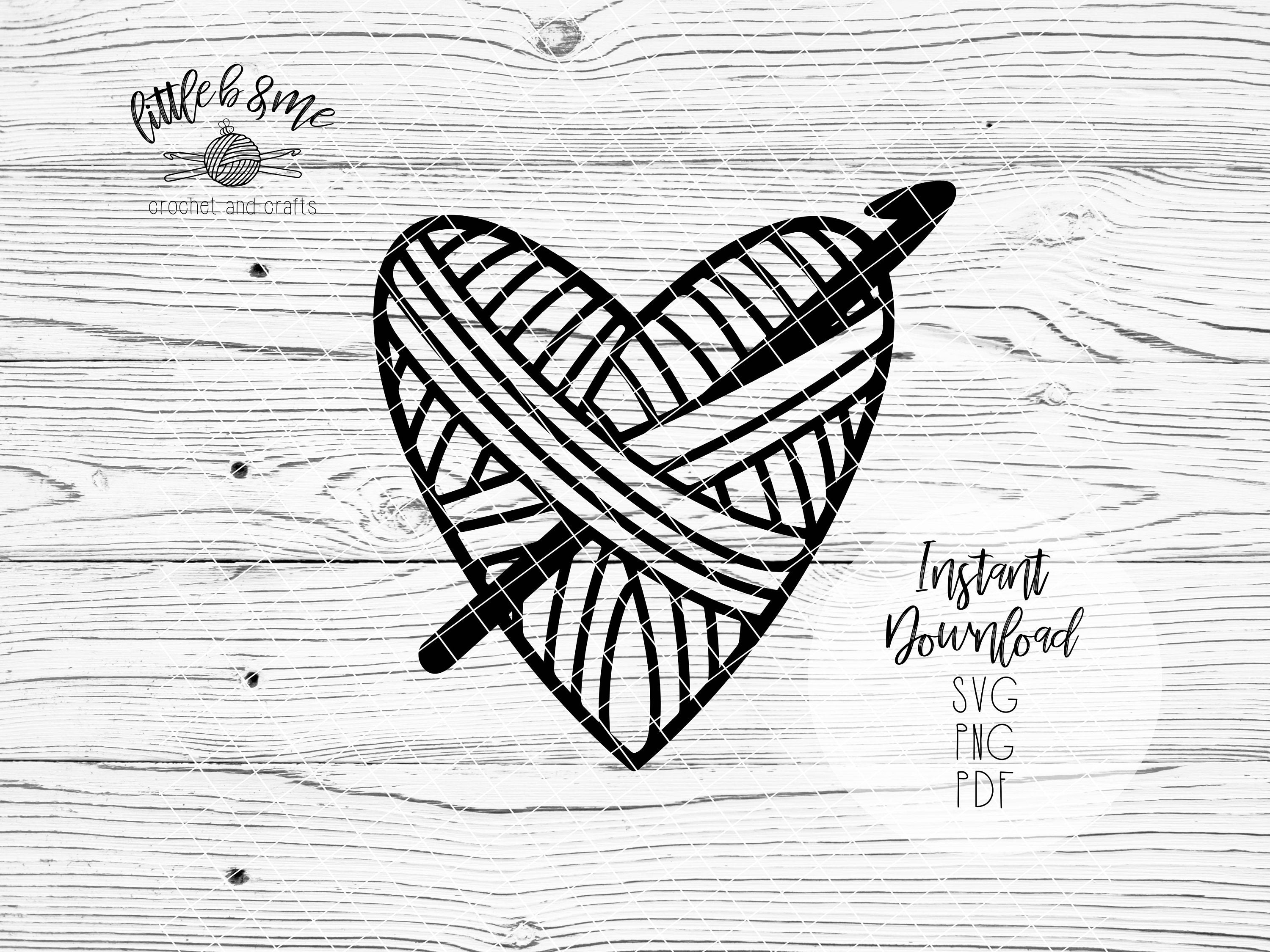 Crochet Yarn Heart SVG Heart Svg Crochet Svg Yarn Ball - Etsy UK