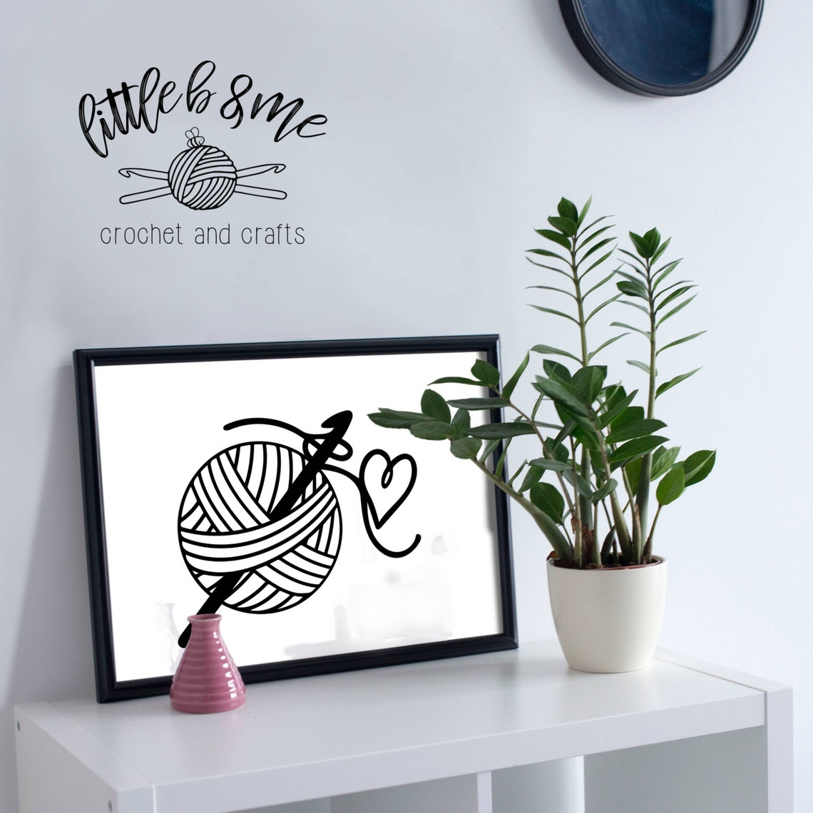 Yarn Heart SVG Heart SVG Crochet SVG Yarn Heart Yarn - Etsy