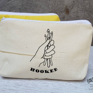 Hooked | Hand With Crochet Hook SVG PNG PDF | Crochet Hook | Crochet ...