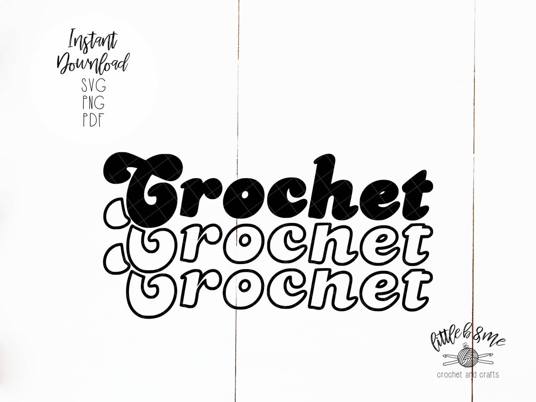 Crochet SVG | Crocheter SVG | Retro Crochet Svg | Crochet Life | Yarn ...