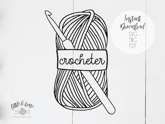 Crochet SVG Crocheter SVG Crochet Hook SVG Crochet Life - Etsy