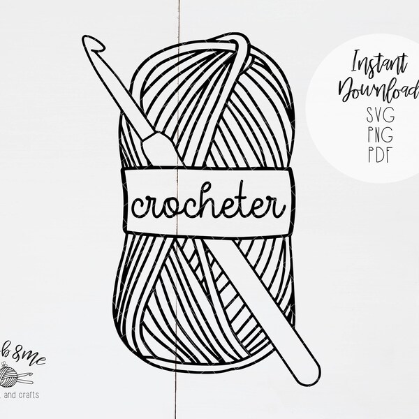 Crochet Svg - Etsy