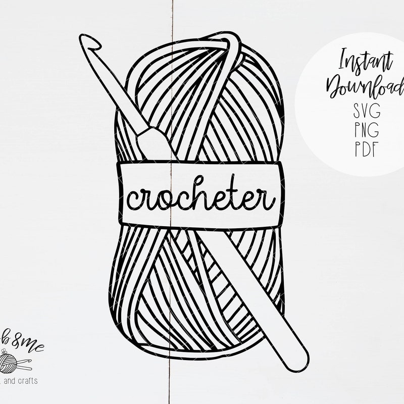 Crochet Svg - Etsy