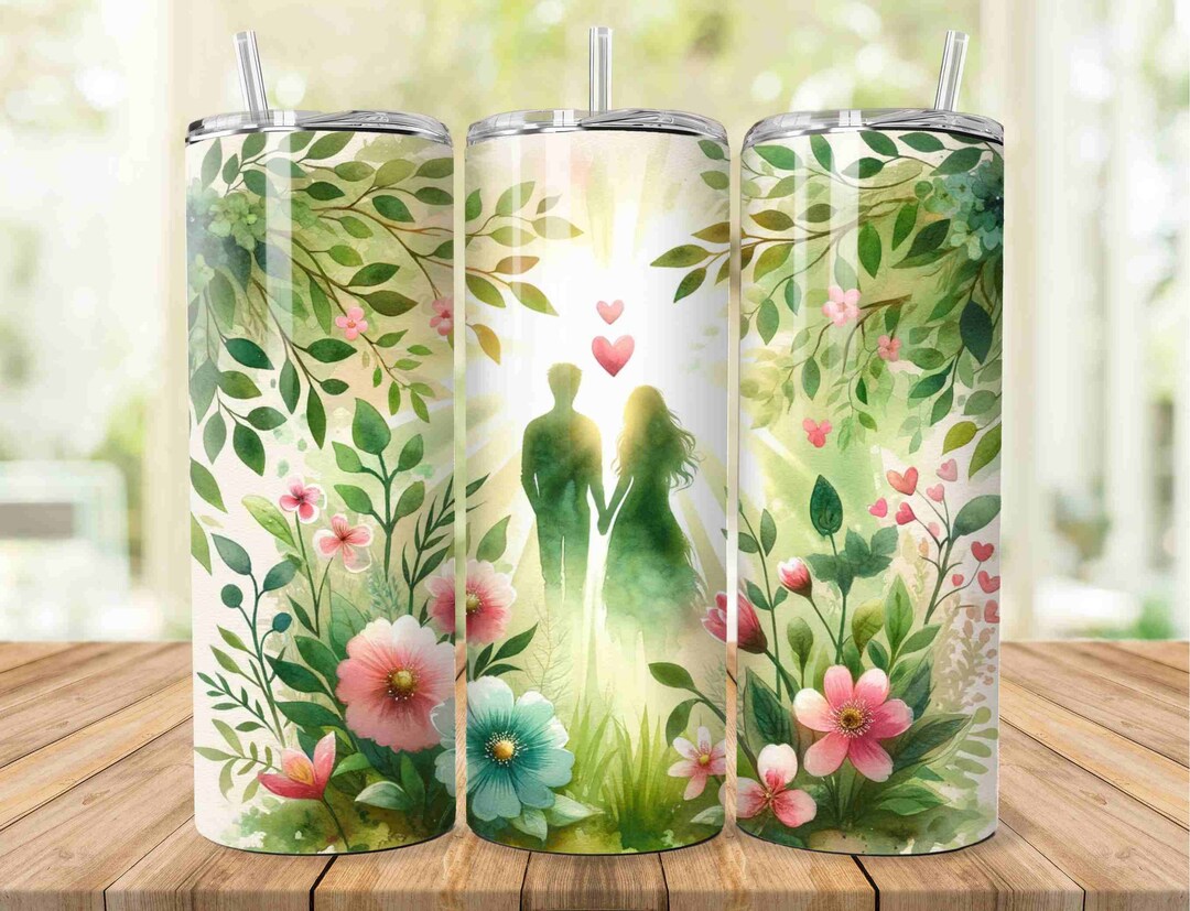 Love Tumbler Wrap, Couples Sublimation Designs for Digital Download ...