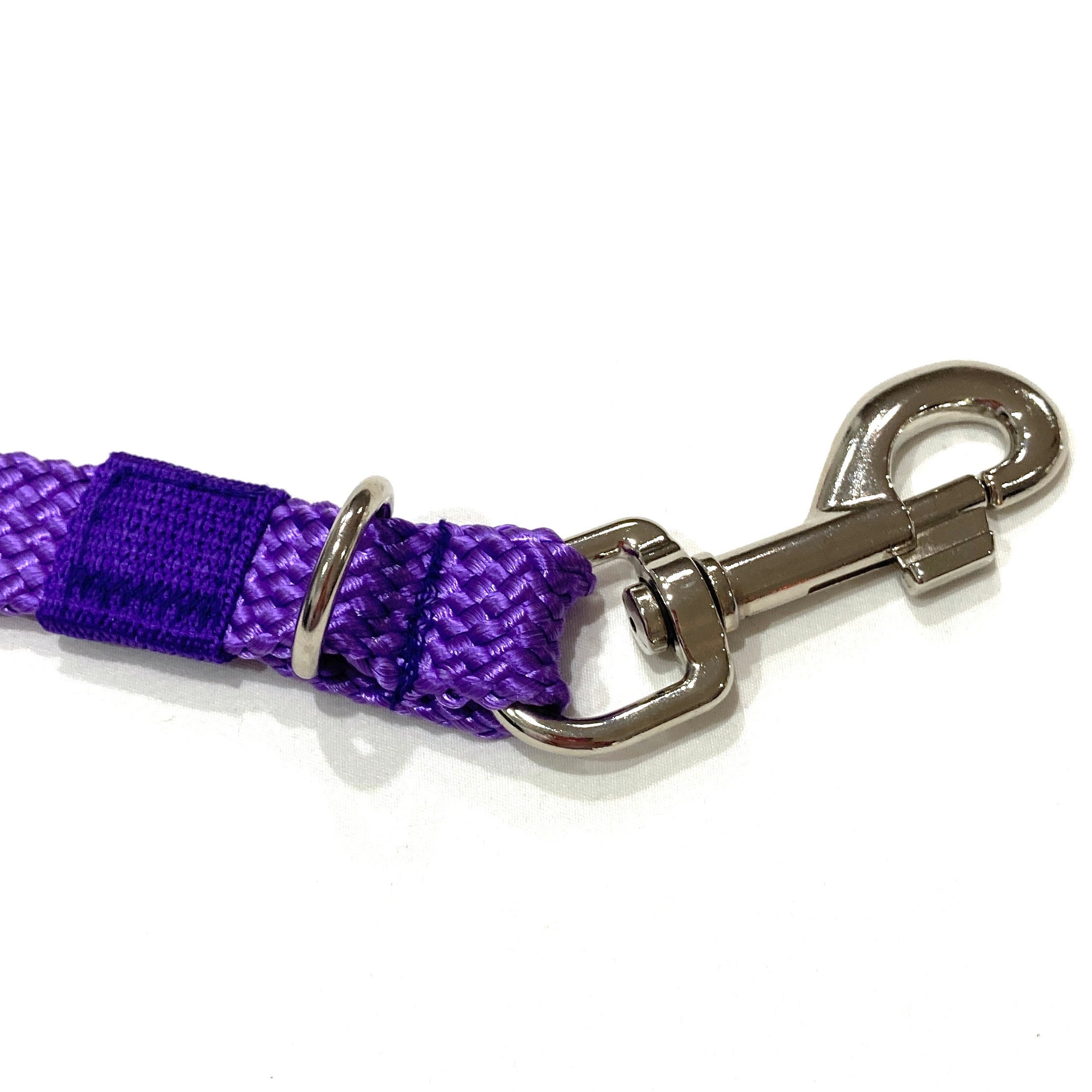 Double Ended Tethering Dog Lead/leash Plaited Polyester - Etsy UK