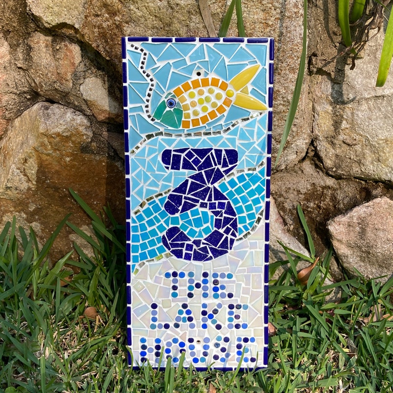 Custom Mosaic Sign - Etsy Australia