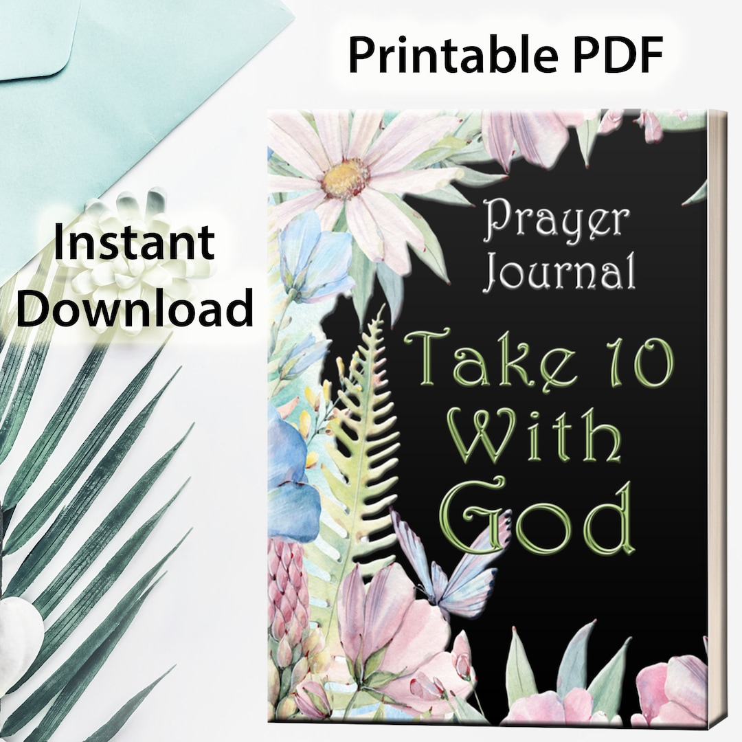 Prayer Journal | Printable | Workbook PDF | Instant Download | Faith ...