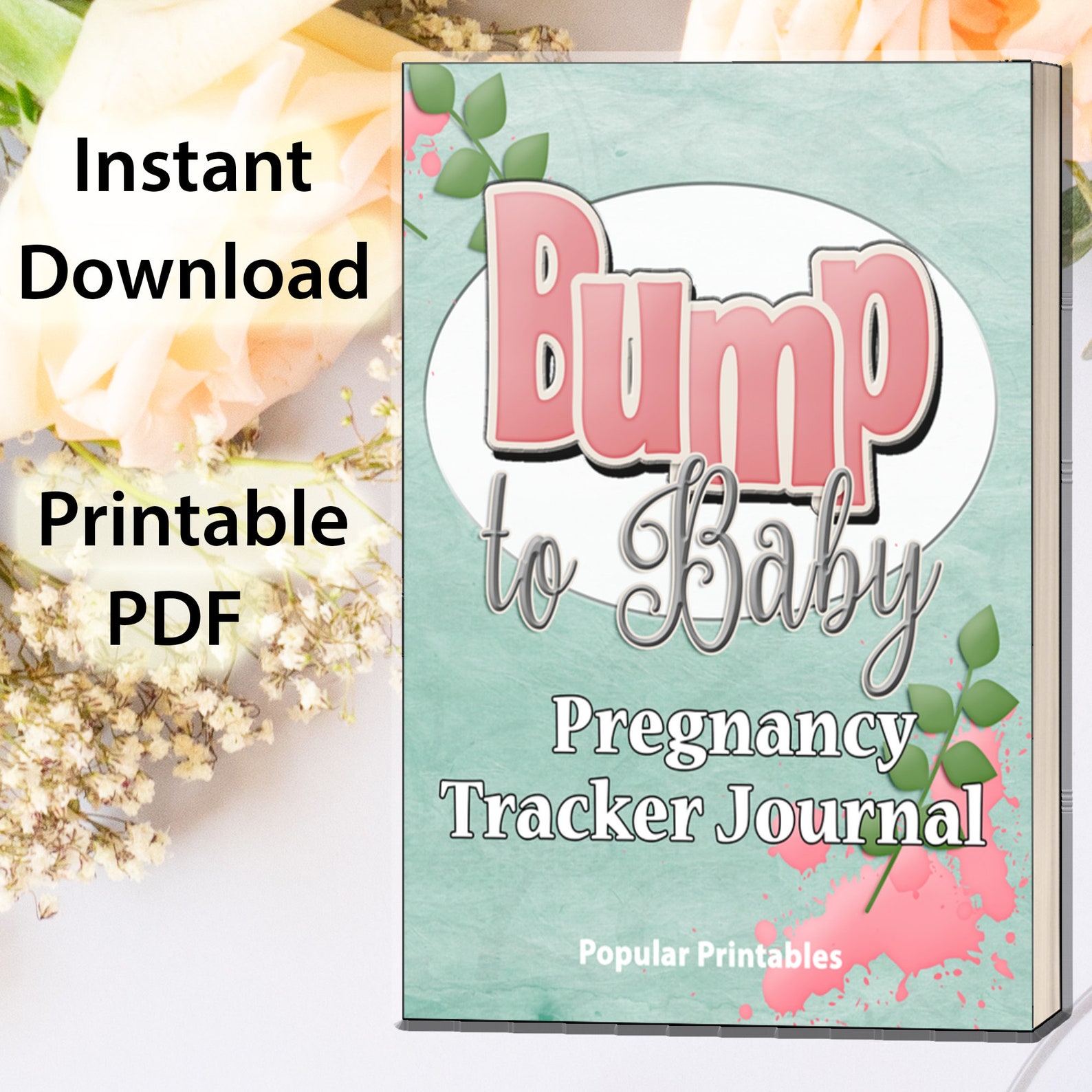Pregnancy Journal - Pregnancy Tracker - Printable - Instant Download ...