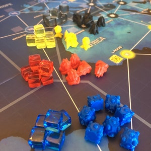Pandemic Upgrade Virus Tokens - 102 Pcs - Etsy