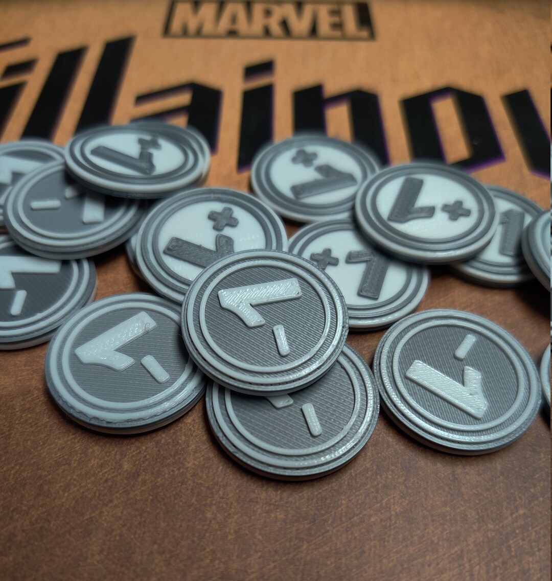 Marvel - Villainous Strength Tokens - Etsy