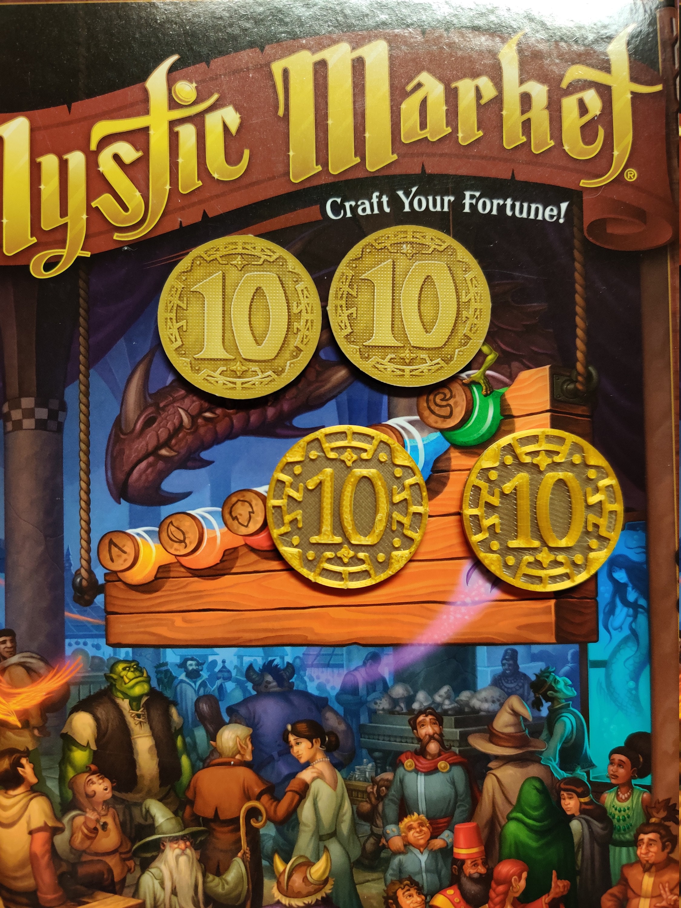 Mystic Market Upgrade Coins - Etsy