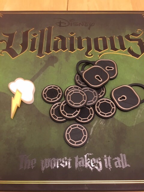Villainous Upgraded Tokens the Ultimate Evil Collection | Etsy